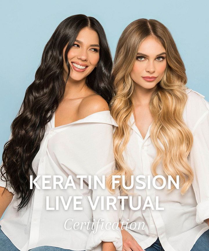 AQUA Keratin Fusion LIVE VIRTUAL Certification – Aqua Hair Extensions