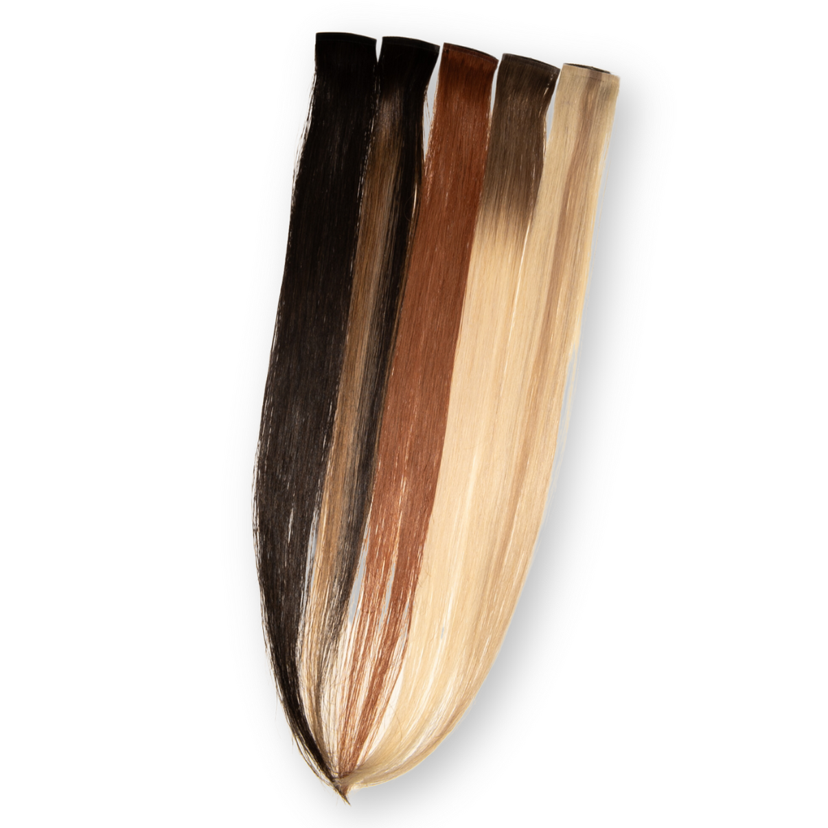6 Light Brown - Sample - AquaLyna Hair Extensions – Aqua Hair Extensions