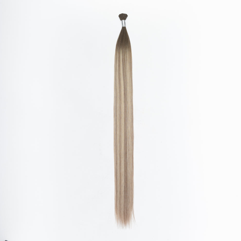Arctic Rooted - Straight Cylinder Hair Extensions by Aqua Hair Extensions