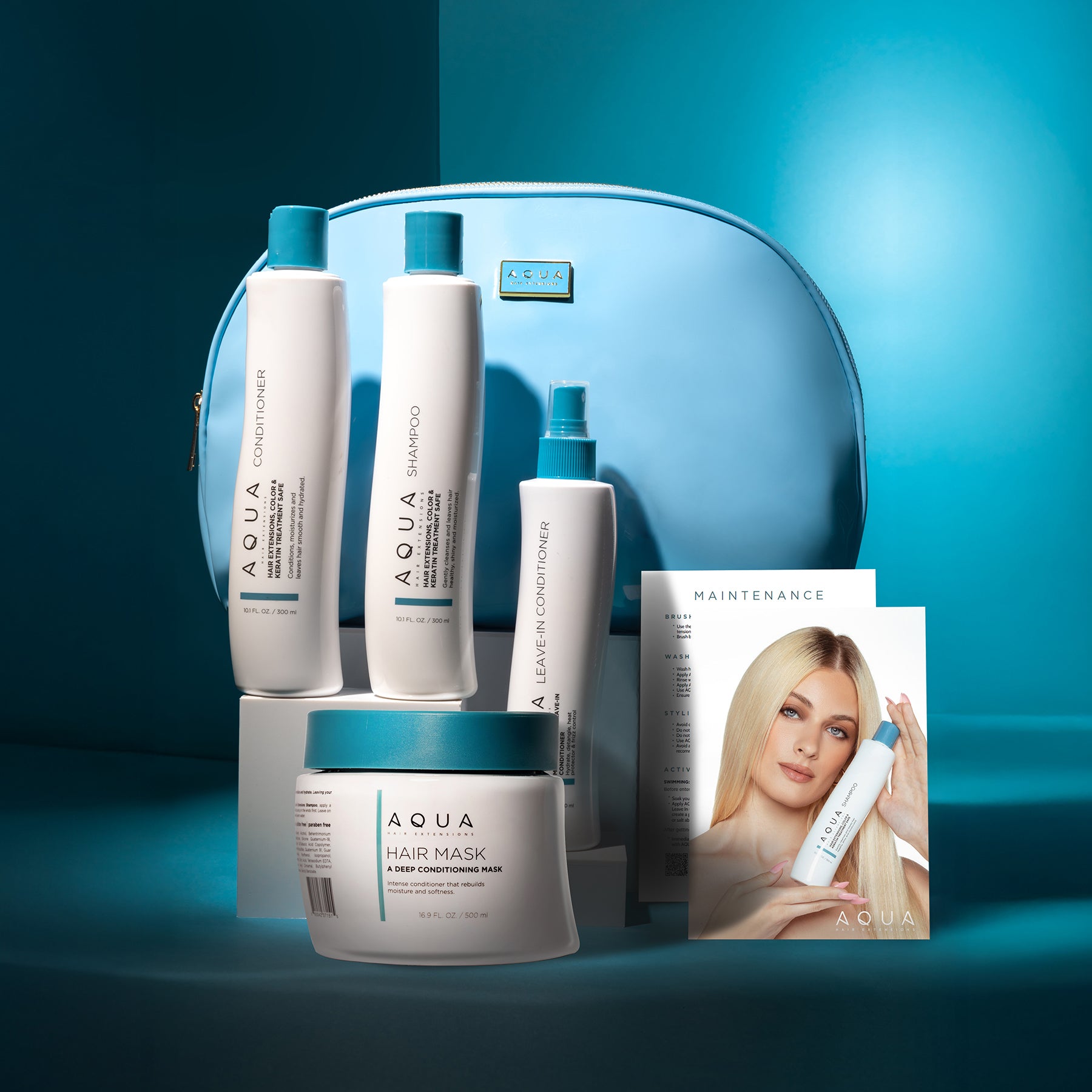 Luxe Hydration Kit – Aqua Hair Extensions