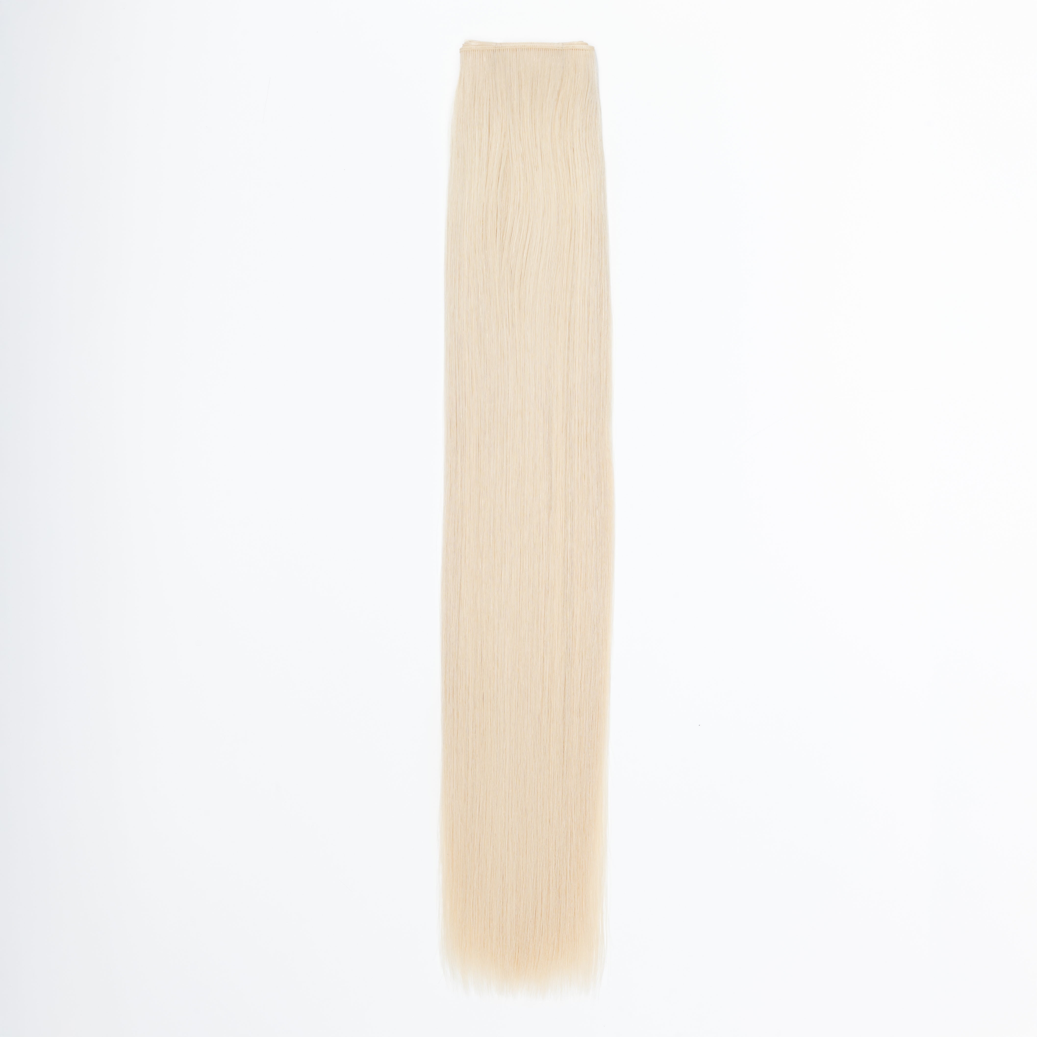 60A Ash Platinum - Straight Q Weft Hair Extensions – Aqua Hair Extensions