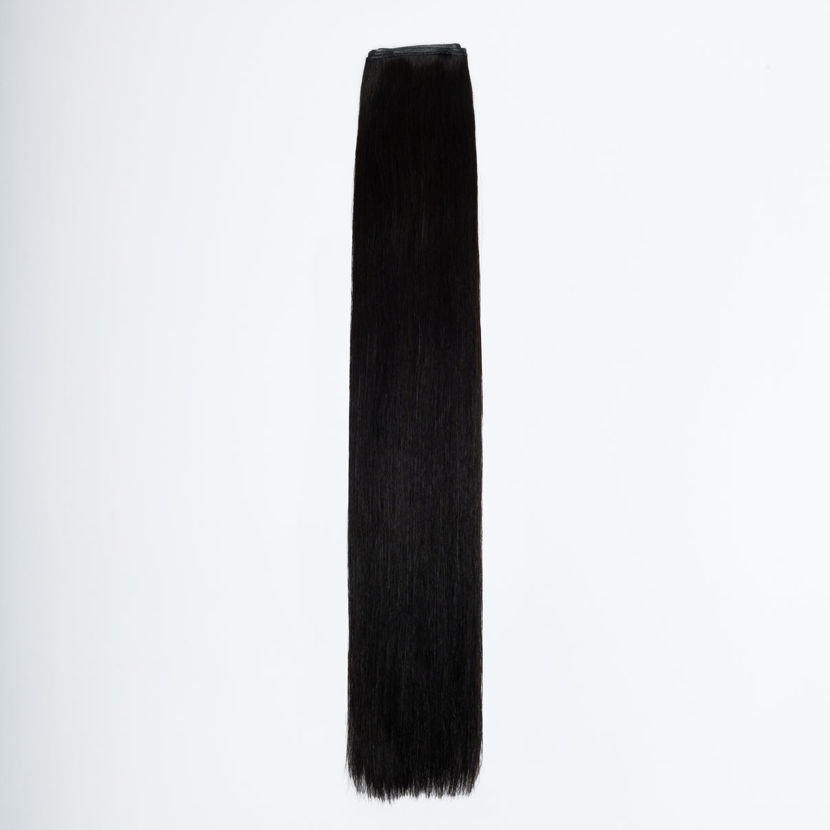 1N Natural Black - Straight Q Weft Hair Extensions – Aqua Hair Extensions