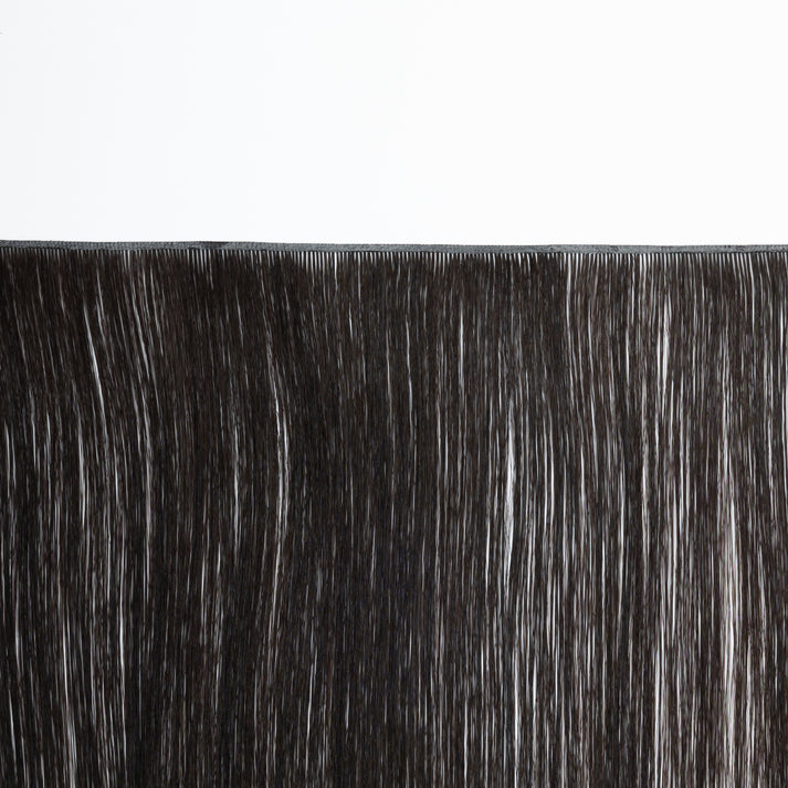 1N Natural Black - Straight Q Weft Hair Extensions – Aqua Hair Extensions