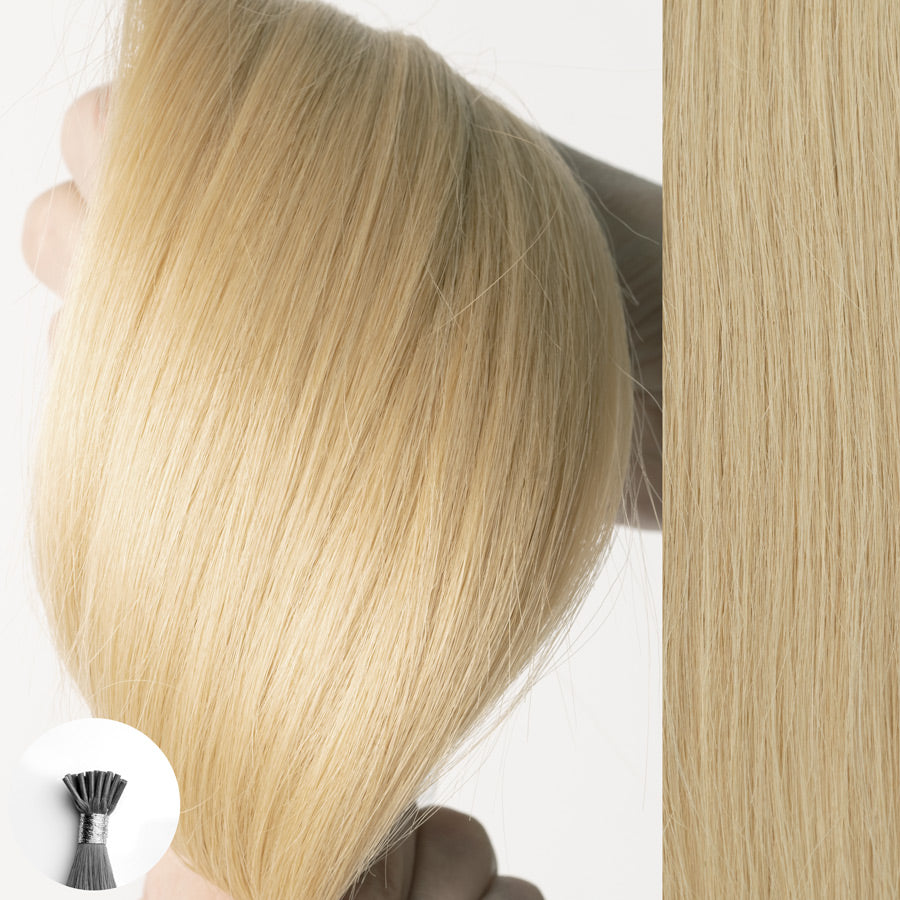 #16 Blonde - Straight Cylinder Hair Extensions by Aqua Hair Extensions